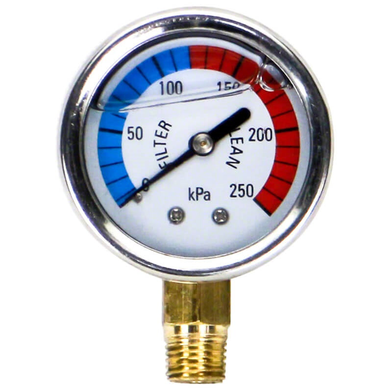 Pressure gauge - oil filled | Bluewater - Water and Pool Store