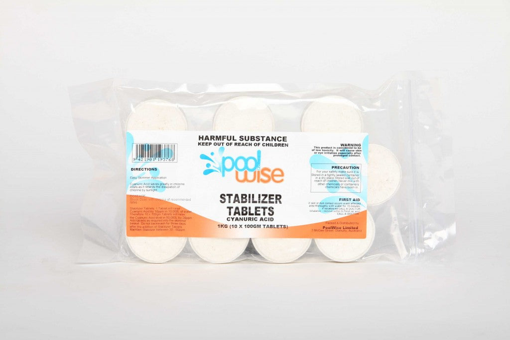Chlor Save - Stabiliser Tablets (100gm) | Bluewater - Water and Pool Store